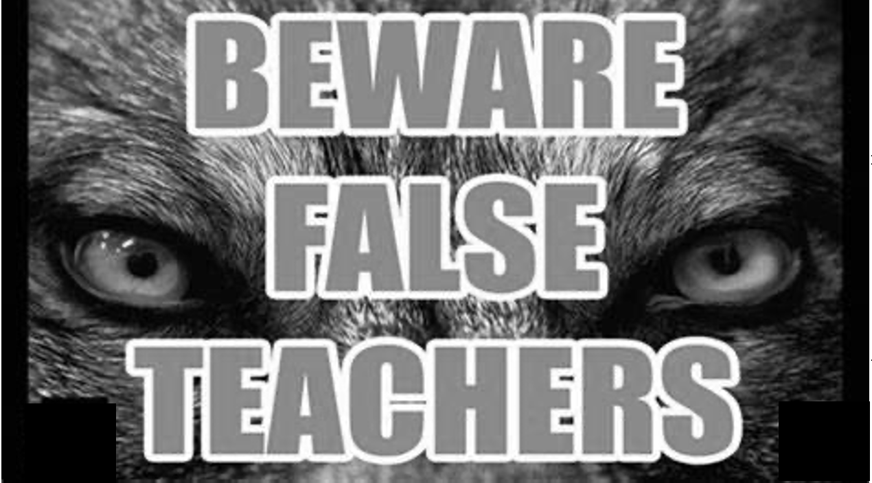 Beware of False Prophets and Teachers – David Delmotte Beware of False Prophets and Teachers – David Delmotte